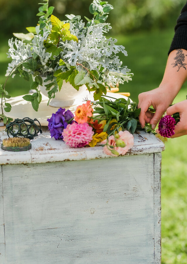 Bloom & Brunch Flower Design Workshop (Single Ticket) | The Flower Alley